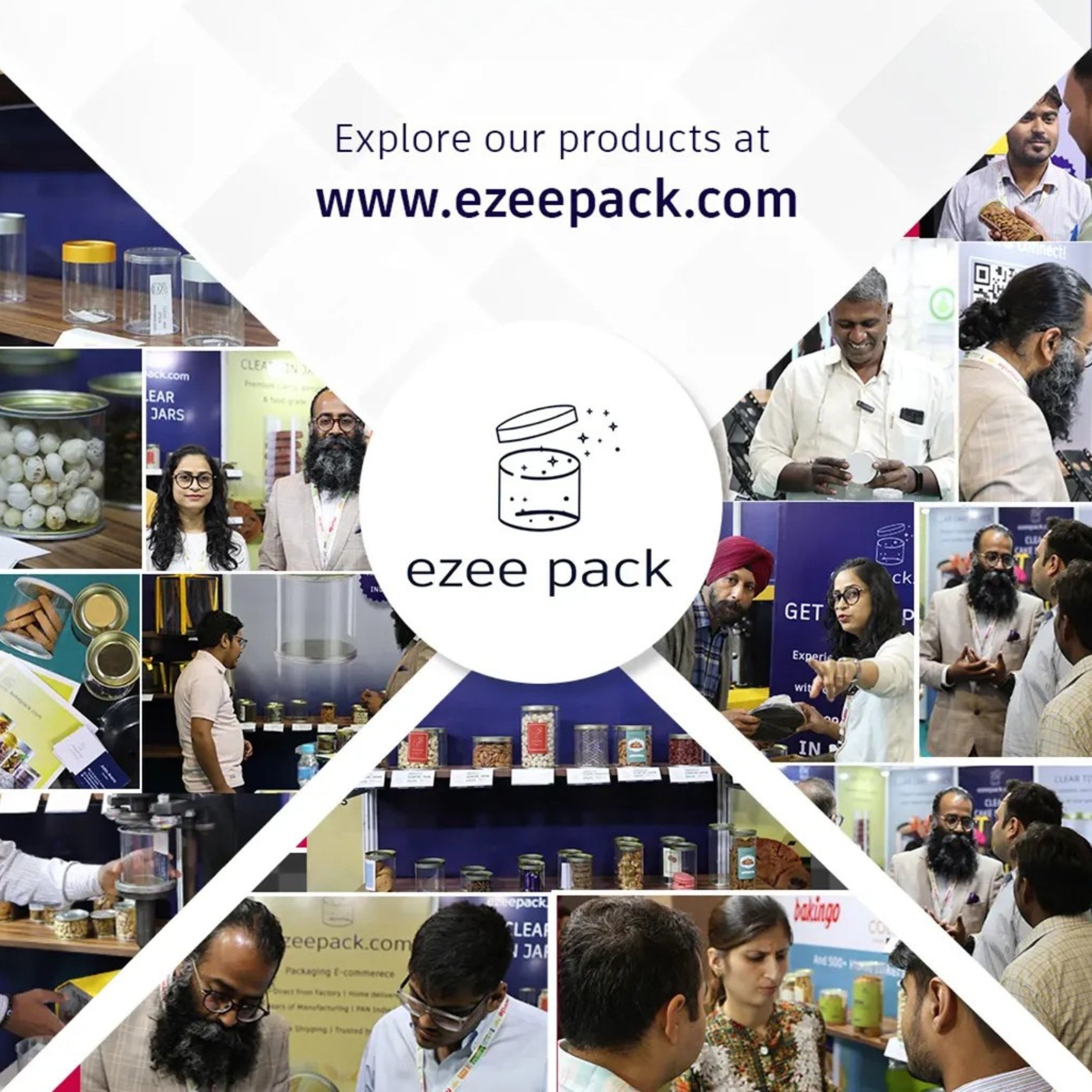 Ezeepack First Time In Aahar 2025 With New verity of Products ; Ezee Pack
