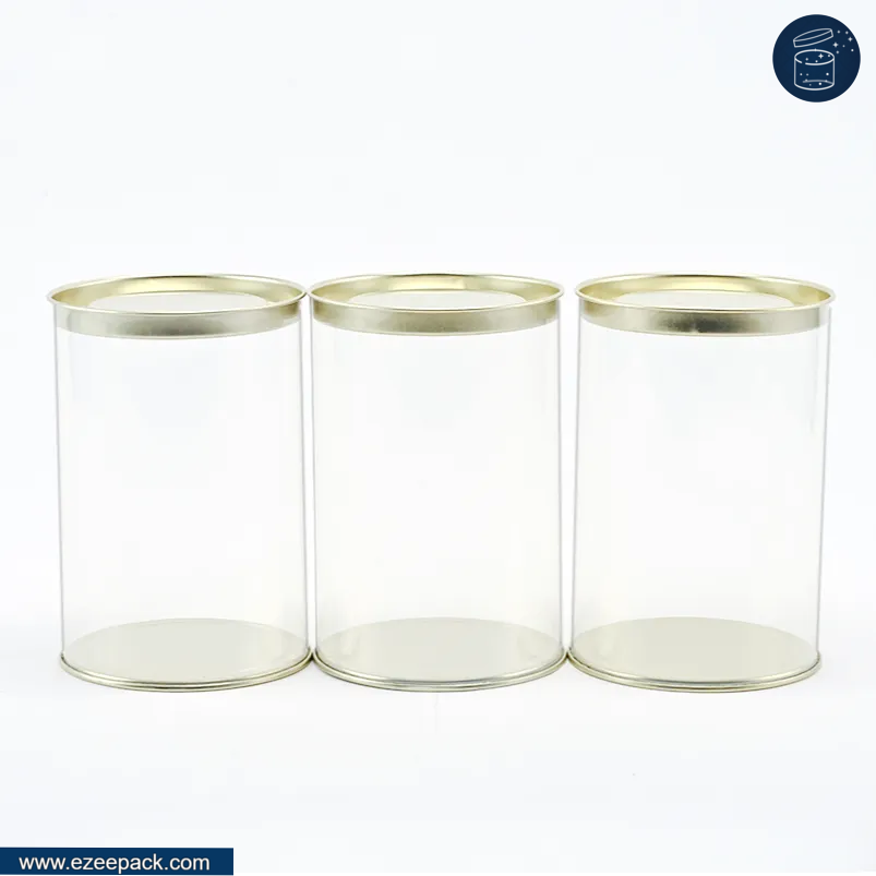 Clear tin 1200ml | Rs. 38 per Piece | Box of 24 Pieces ; Ezee Pack